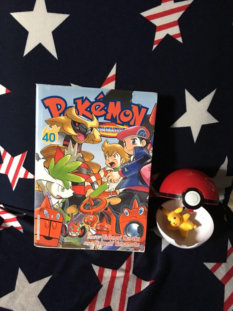 Pokemon Comic Book + Pokemon Ball with Pikachu, Hobbies & Toys, Books ...
