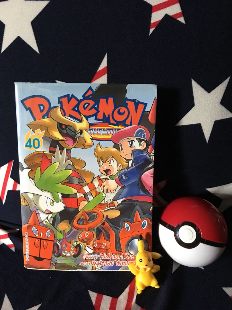 Pokemon Comic Book + Pokemon Ball with Pikachu, Hobbies & Toys, Books ...