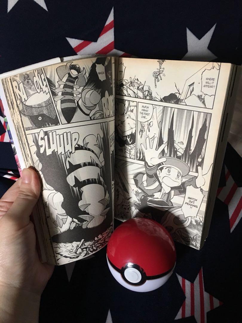 Pokemon Comic Book + Pokemon Ball with Pikachu, Hobbies & Toys, Books ...