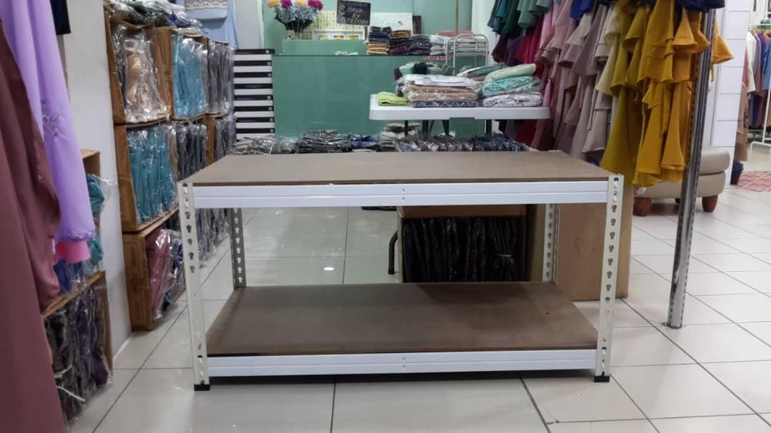 Rak Besi Tanpa Skru ( Boltless Rack ), Furniture & Home Living ...