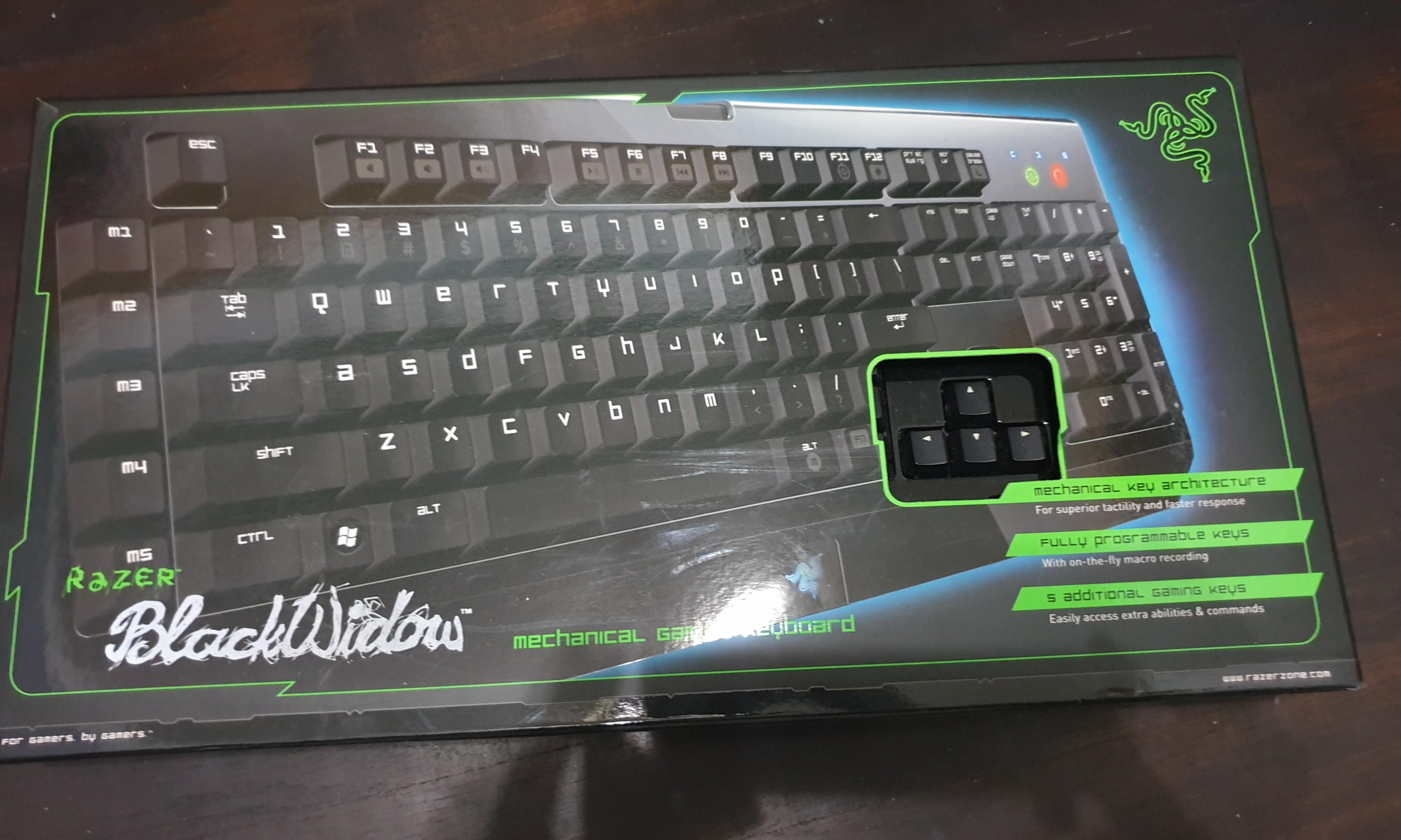 Razer Blackwidow (non working bricked), Computers & Tech, Parts ...