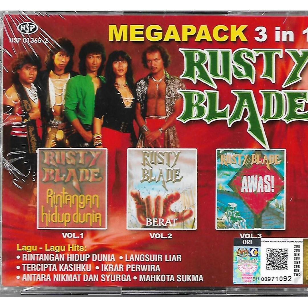 RUSTY BLADE Megapack Rintangan Hidup Dunia Berat Awas 3CD, Hobbies ...