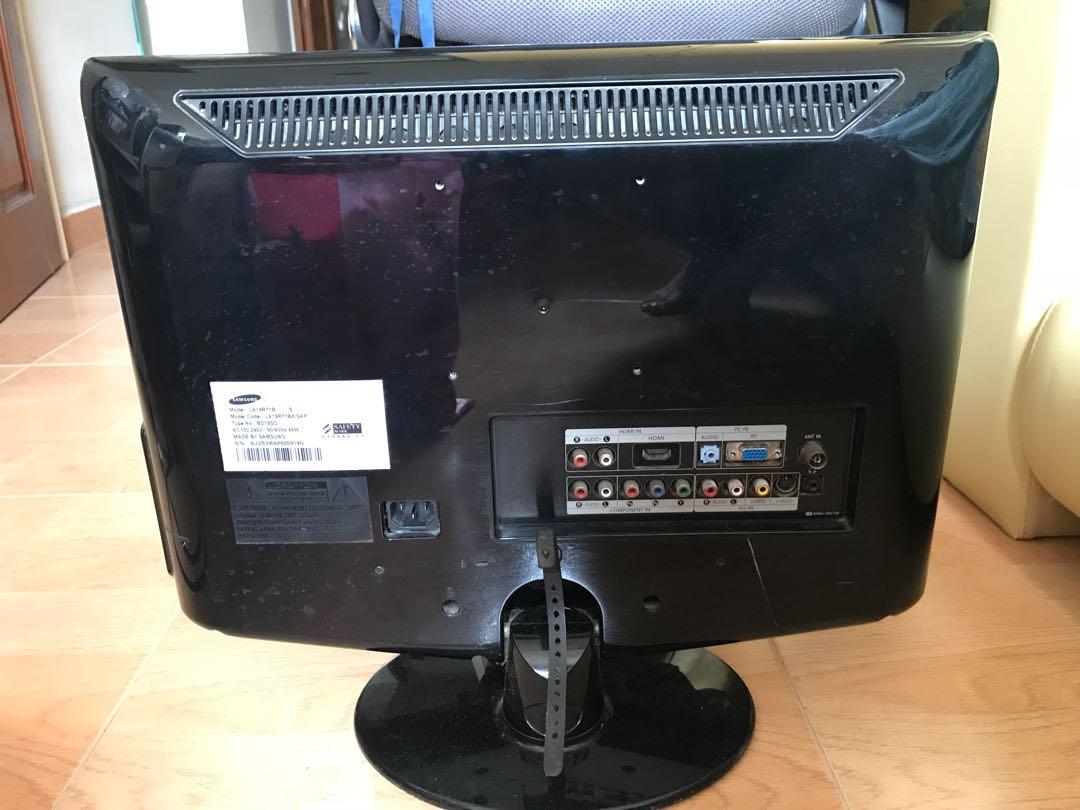 Samsung 19-Inch LCD TV/Monitor, Computers & Tech, Parts & Accessories ...