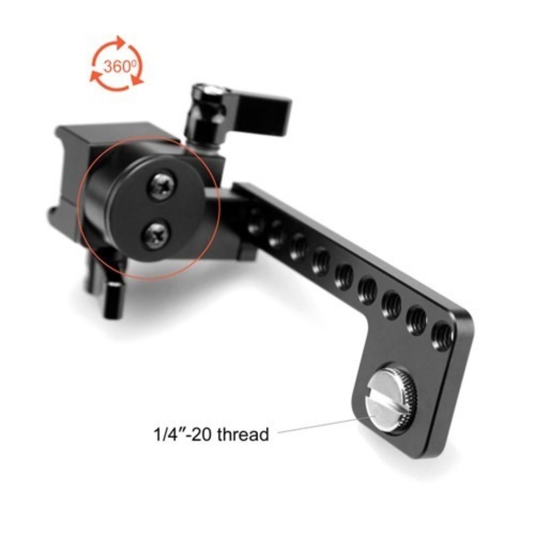 Smallrig EVF Mount with 100mm Nato Rail, Photography, Video Cameras on ...