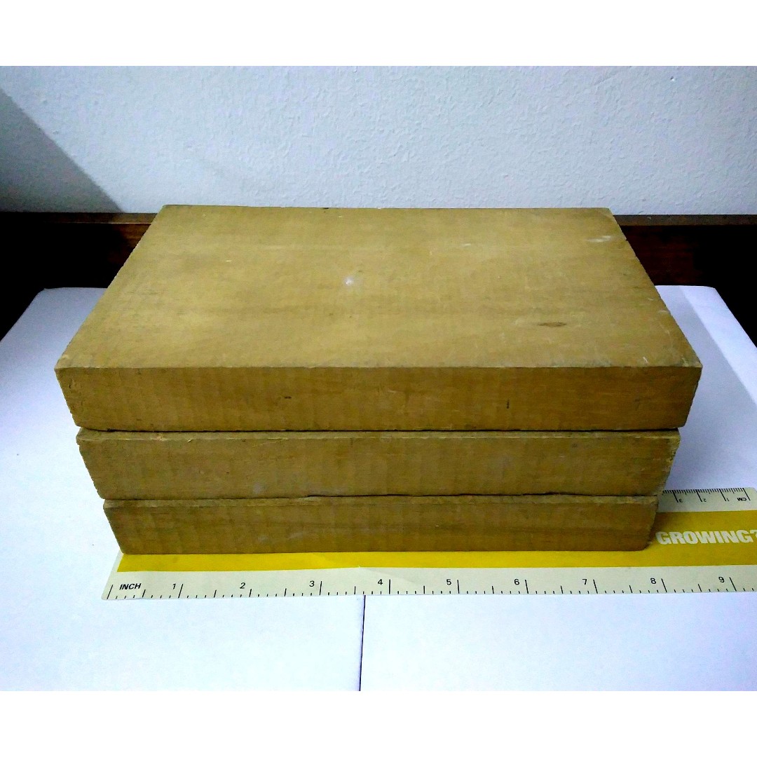 3 Softwood Carving Wood Blocks, Hobbies & Toys, Stationery & Craft ...