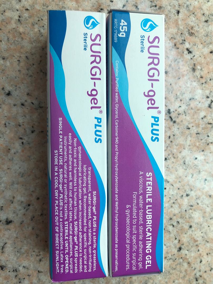 Surgi-gel Plus x 2, Health & Nutrition, Medical Supplies & Tools on ...