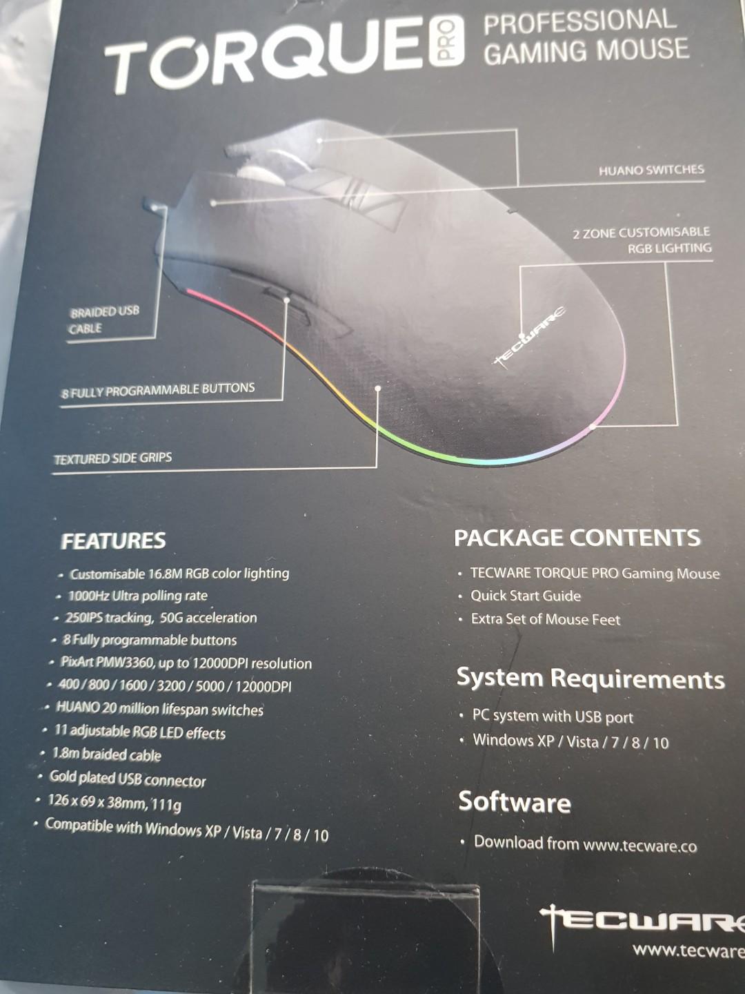 Tecware TORQUE-PRO, Computers & Tech, Parts & Accessories, Computer ...