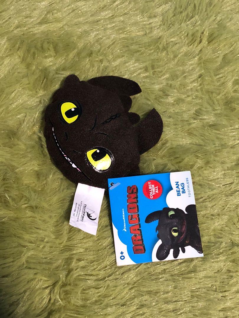 Toothless Bean Bag, Hobbies & Toys, Toys & Games on Carousell