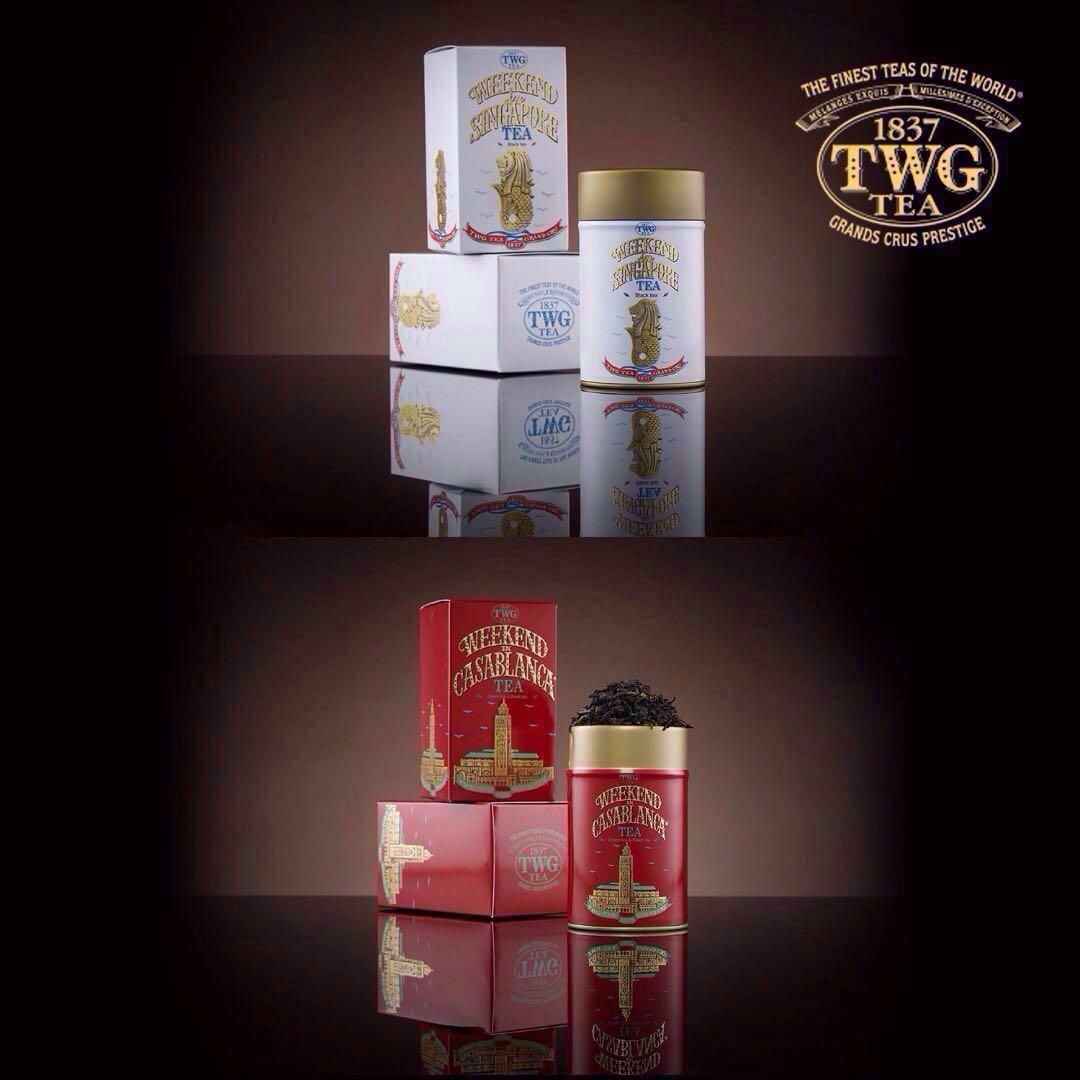 TWG Tea Gift Box Set (5 types of Tea) - Weekend Tea Collection ...