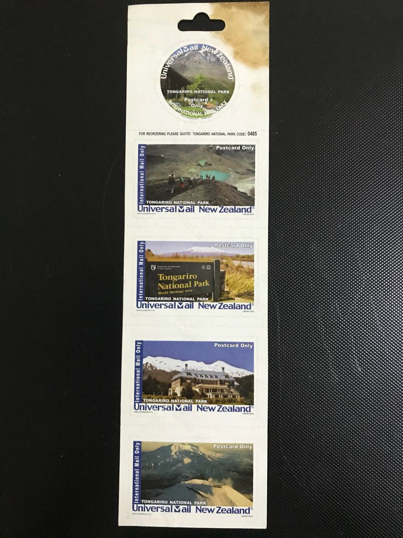 Universal Mail New Zealand Tongariro National Park, Hobbies & Toys ...