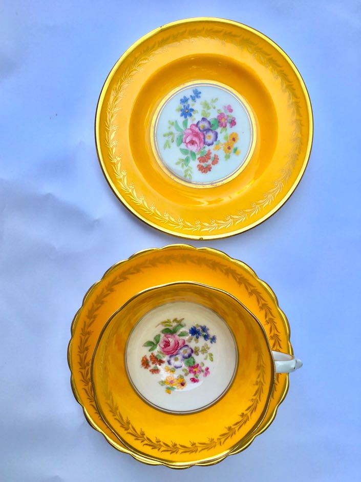 Vintage Teacup and Plate (Trio), Furniture & Home Living, Kitchenware ...