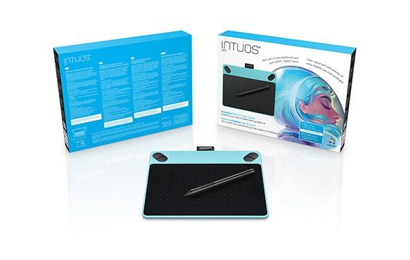 Wacom Intuos Art Pen & Touch Tablet (Small) Mint Blue, Computers & Tech ...