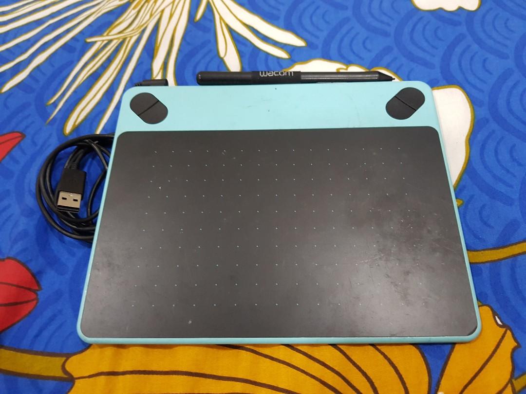 Wacom Intuos Art Pen & Touch Tablet (Small) Mint Blue, Computers & Tech ...