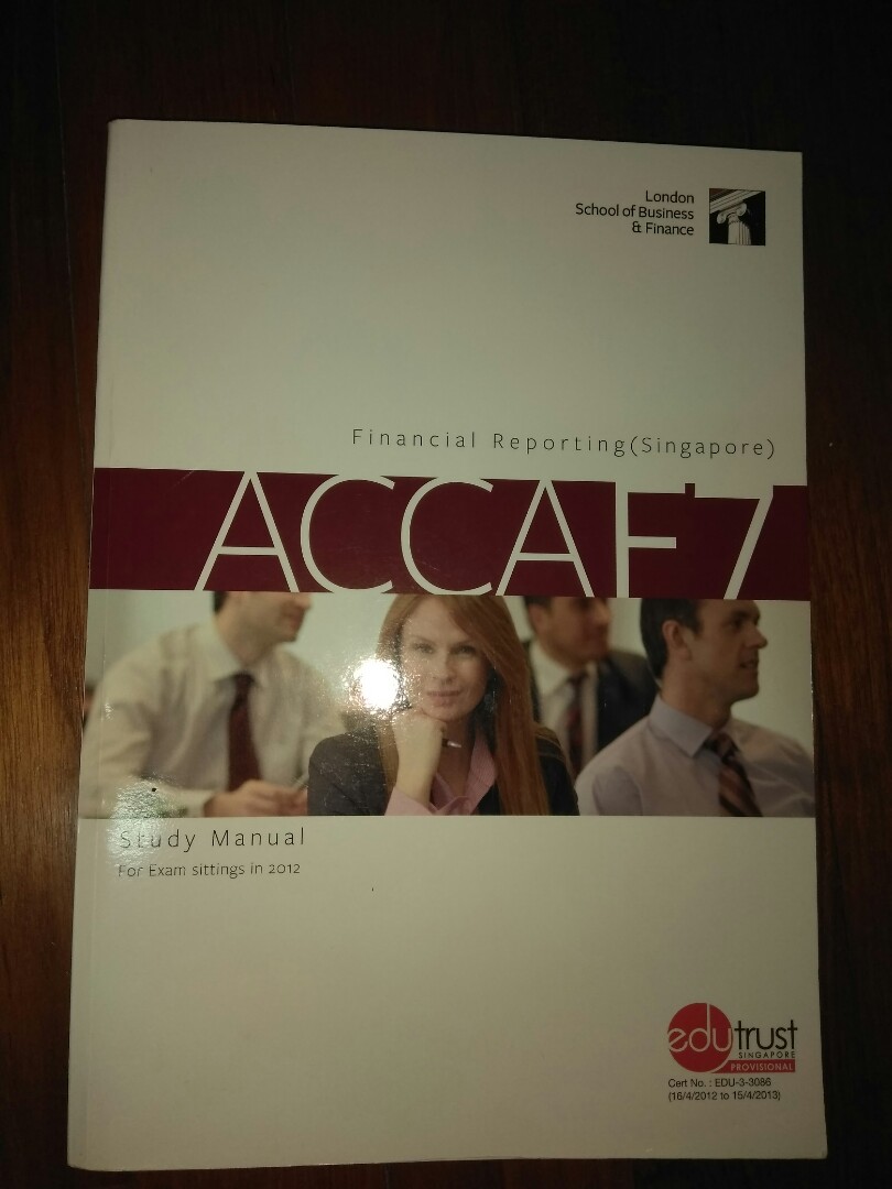 ACCA F7 STUDY NOTES, Hobbies & Toys, Books & Magazines, Assessment ...