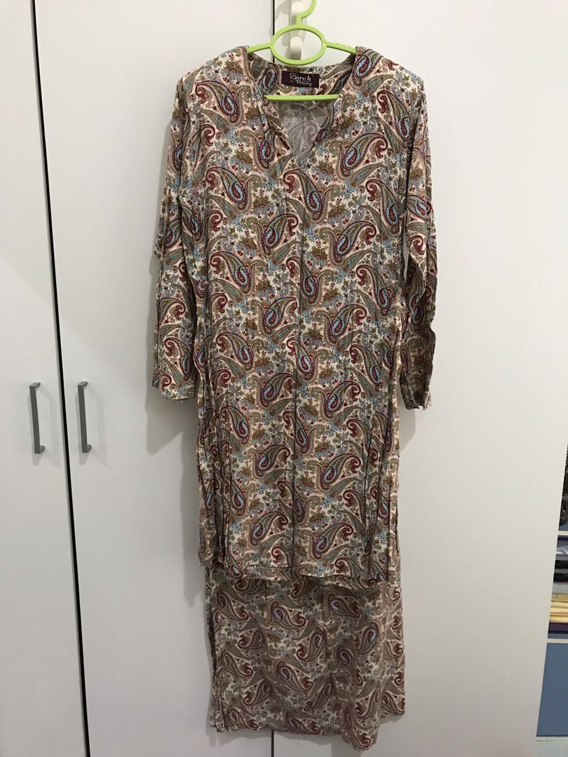 Baju Kurung Sireh Pinang, Women's Fashion, Muslimah Fashion, Baju ...