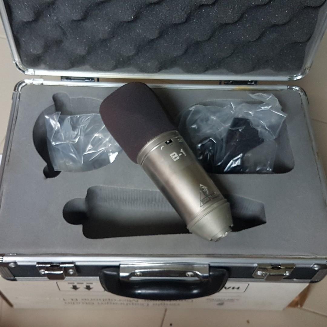Behringer B1 condenser mic, Hobbies & Toys, Music & Media, Musical ...