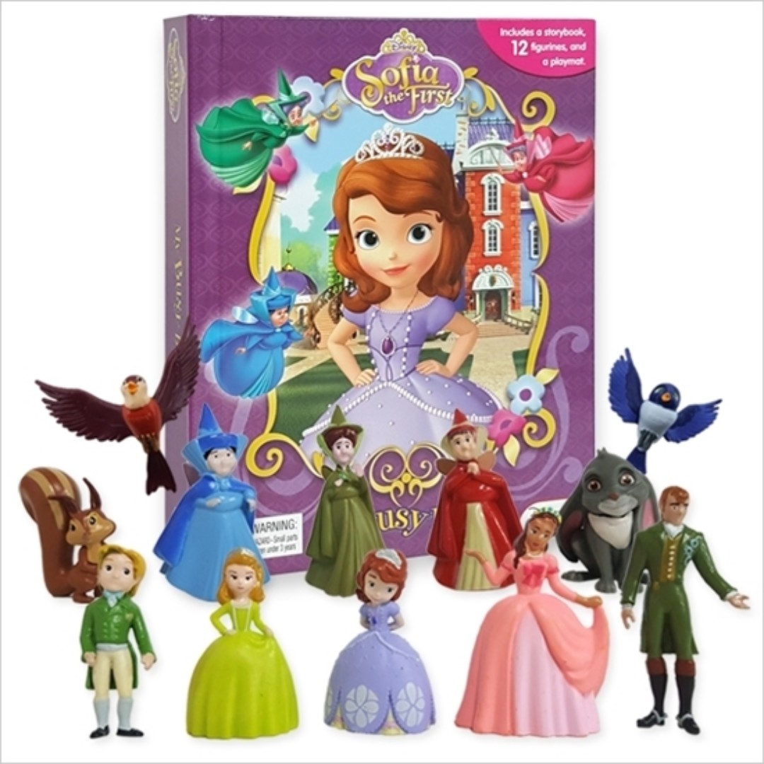 BN: Disney Sofia The First My Busy Book including 12 Figurines and ...