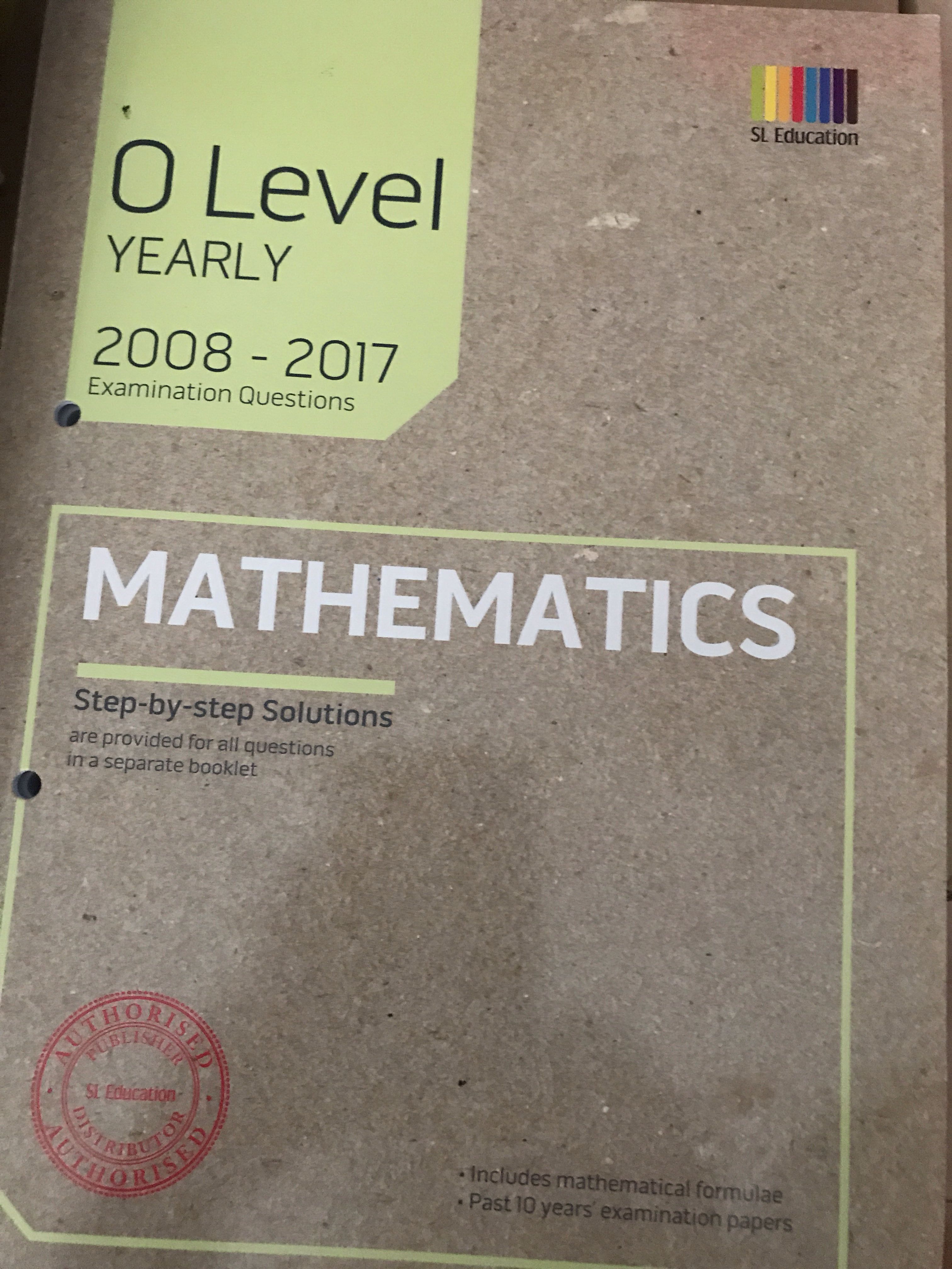 brand new emath 'o' level TYS, Hobbies & Toys, Books & Magazines ...