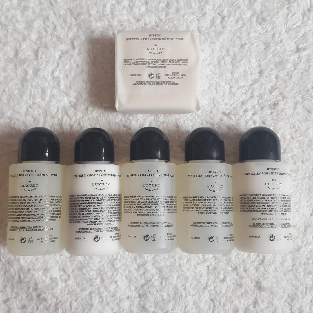 BYREDO LE CHEMIN TRAVEL AMENITY SET, Beauty & Personal Care, Bath ...