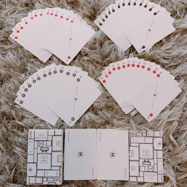 Chanel playing cards, Everything Else on Carousell