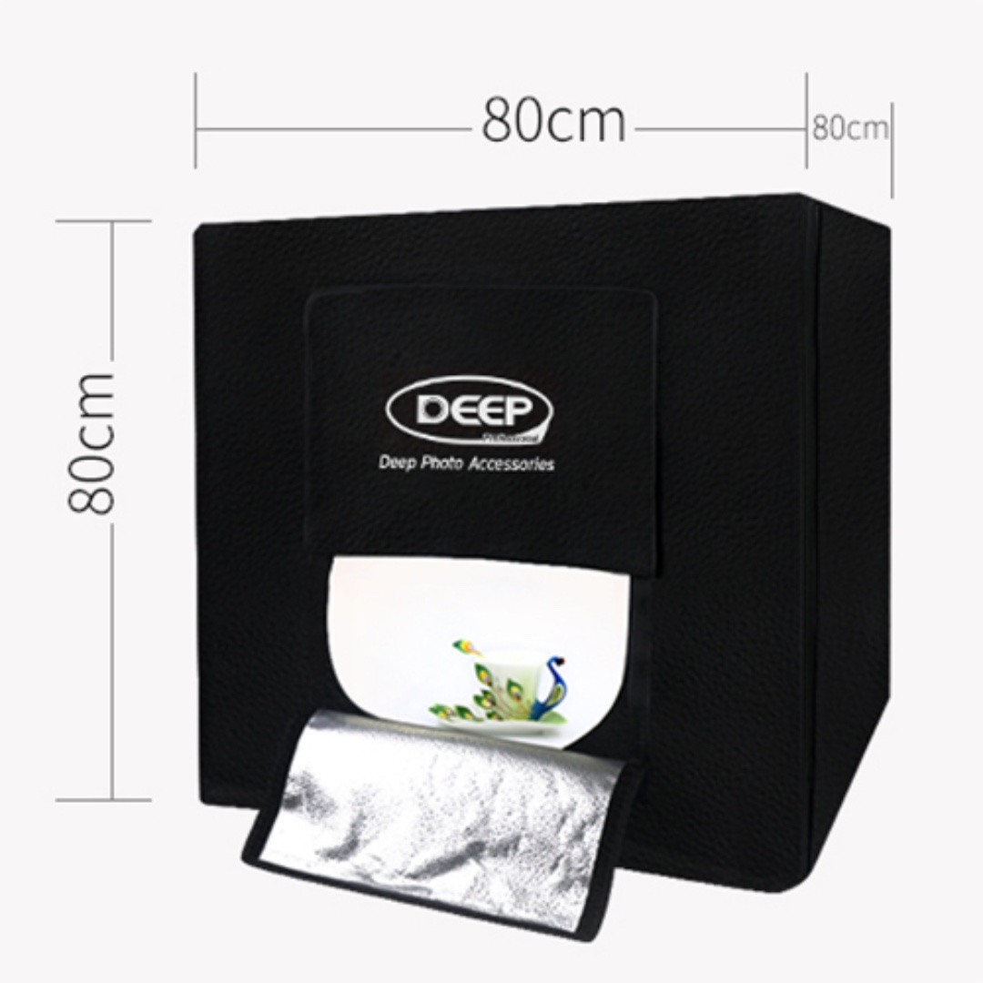 DEEP Photo Lighting Studio Shooting Tent Box Kit SL110, Photography ...