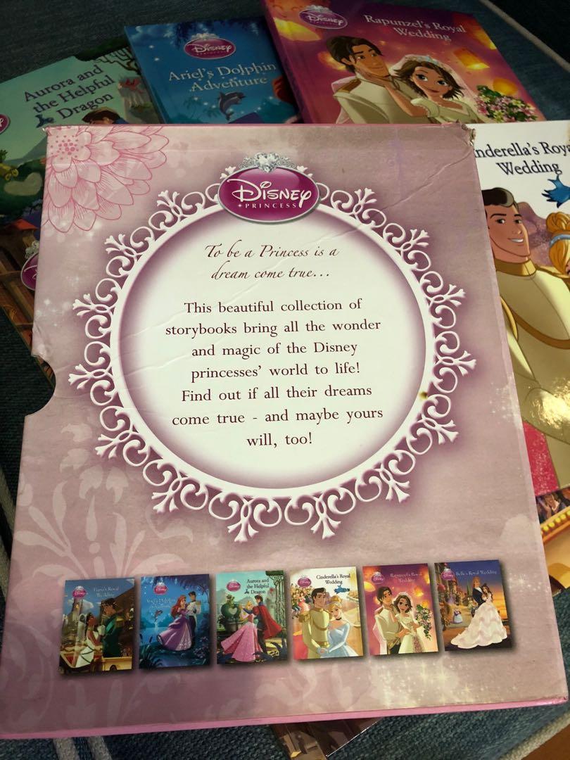Disney princess royal library story books, Hobbies & Toys, Books ...