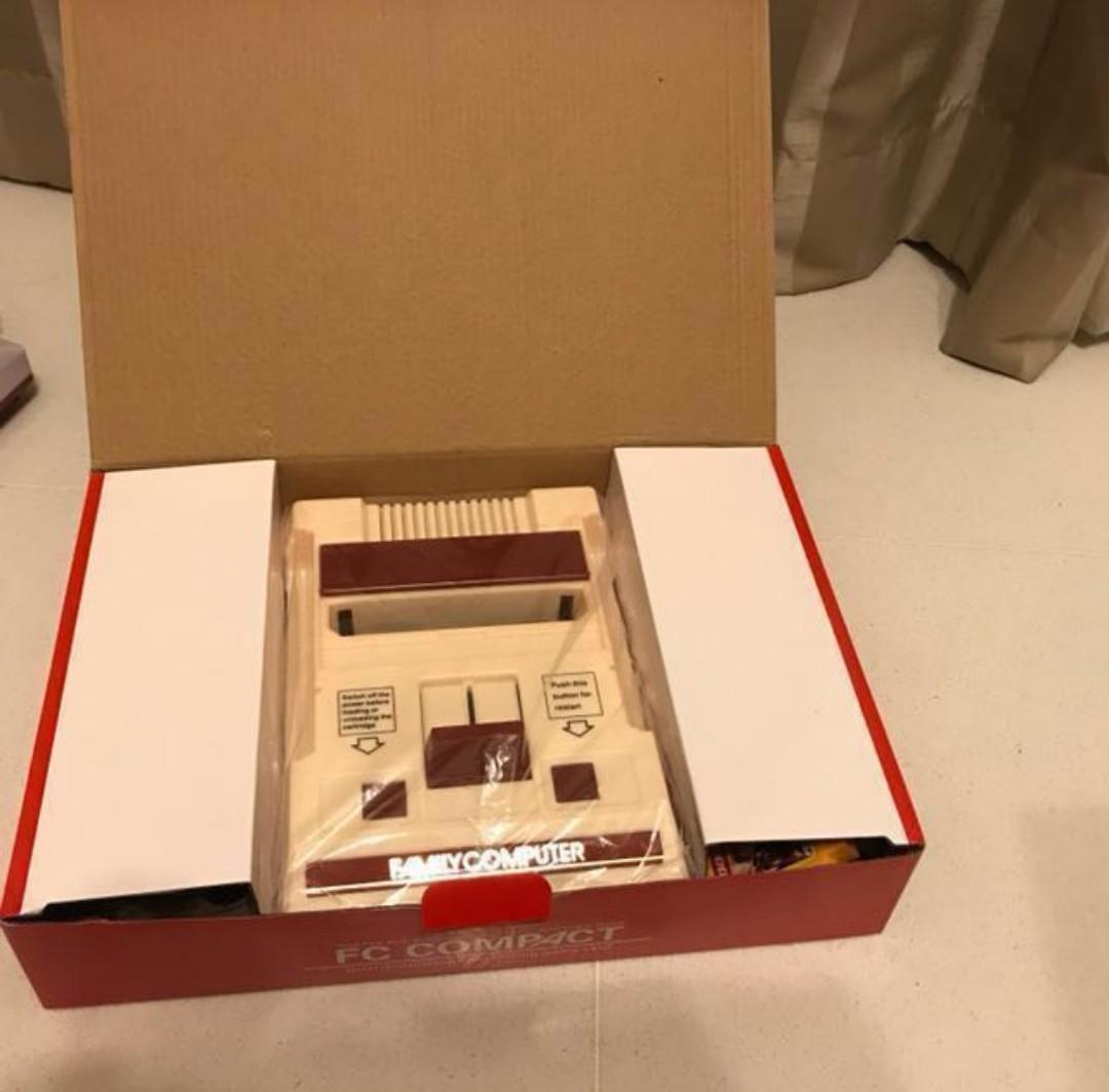 Famicom Retro Console with 420 in 1 Games included, Video Gaming, Video ...