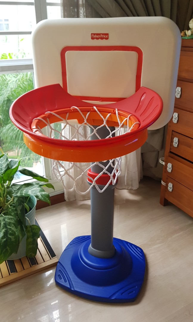 Fisher Price Basketball Net, Babies & Kids, Infant Playtime on Carousell