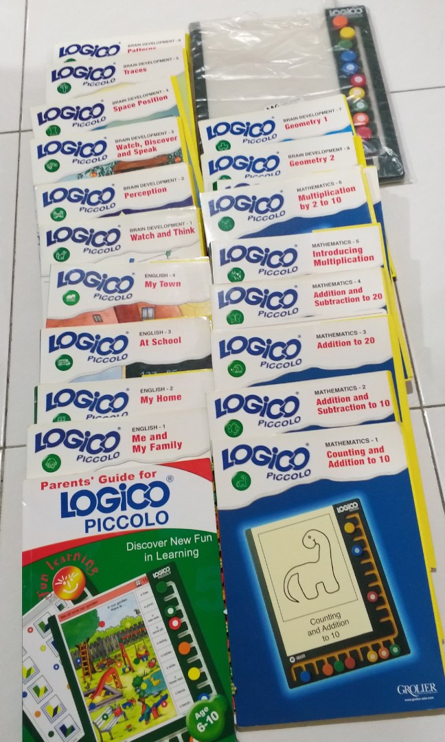 Grolier Logico Piccolo 20, Hobbies & Toys, Books & Magazines ...