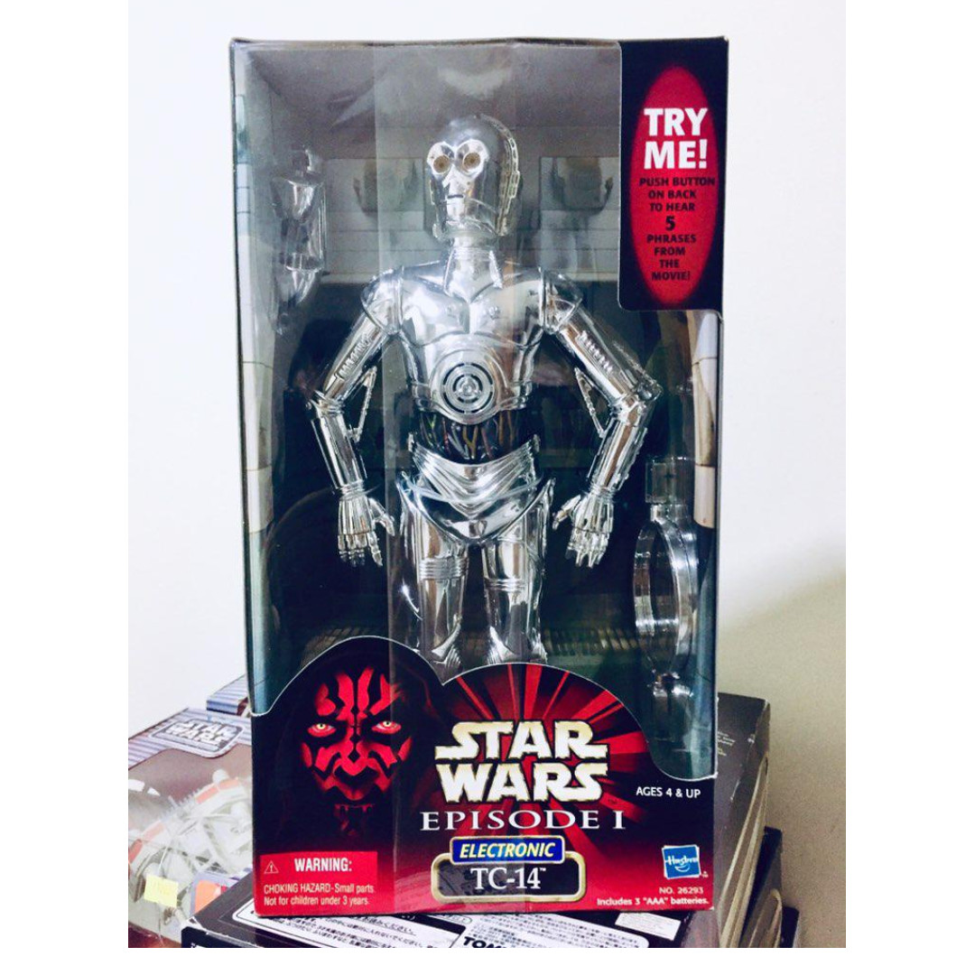 HASBRO (JAPAN ) STAR WARS 1/6 EP.1 ELECTRONIC TC-14 - RARE, Hobbies ...