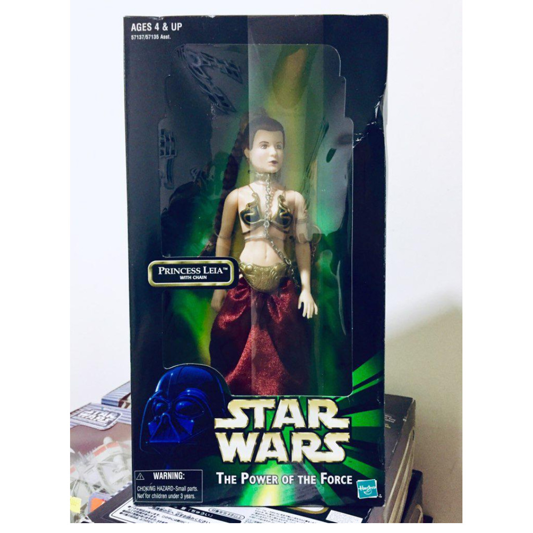 HASBRO STAR WARS 1/6 THE POWER OF THE FORCE " PRINCESS LEIA " WITH ...