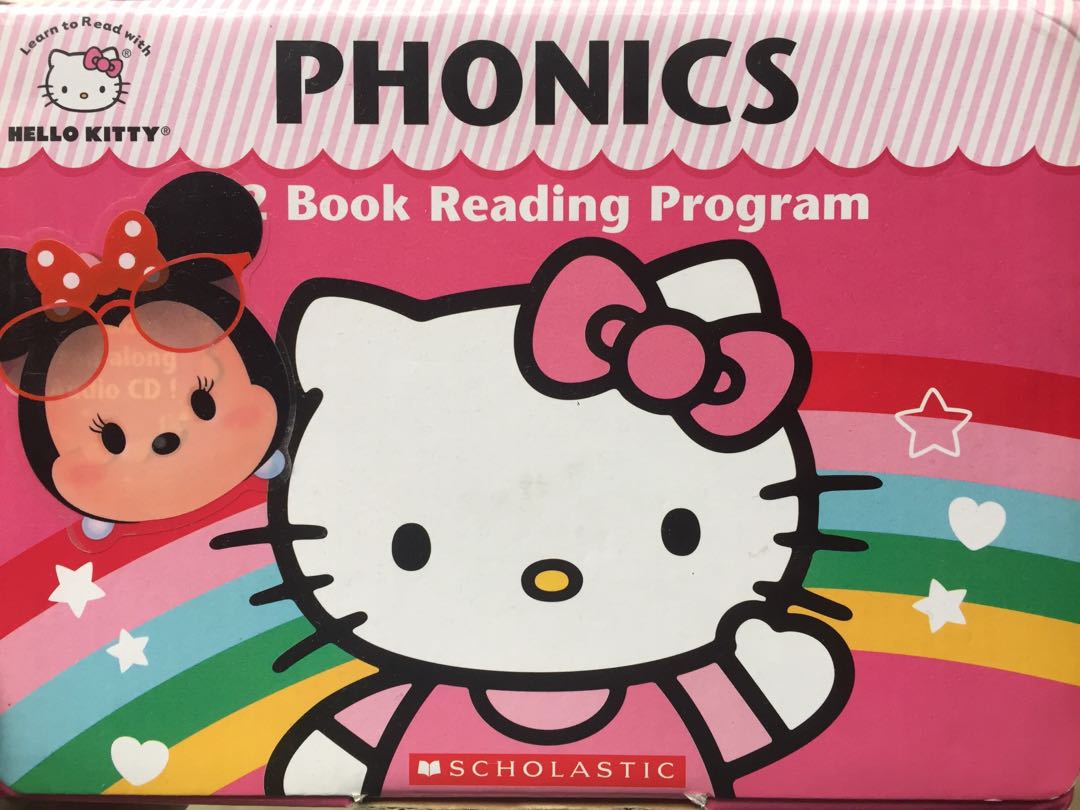 Hello Kitty Phonics Book Reading Program, Hobbies & Toys, Books ...