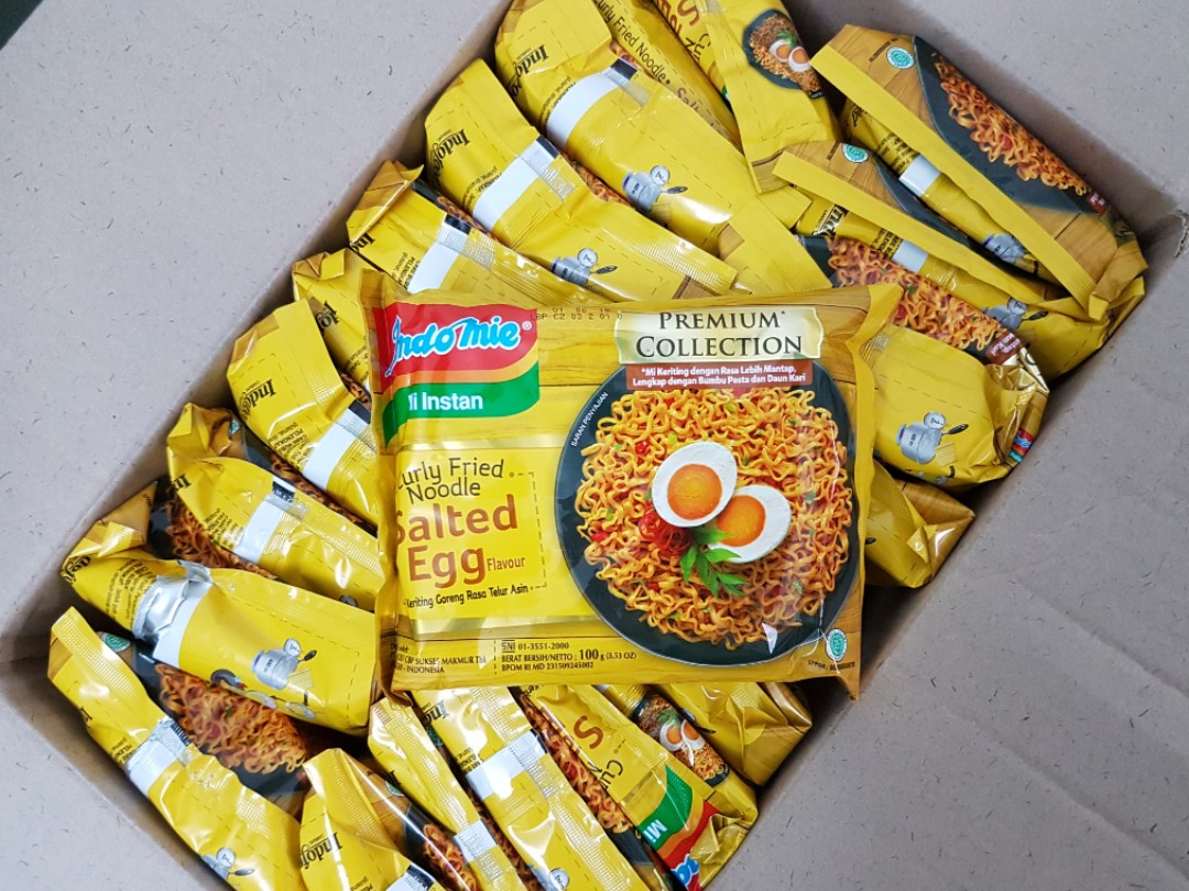Indomie Salted Egg Noodles (Pre-Order), Food & Drinks, Instant Food on ...