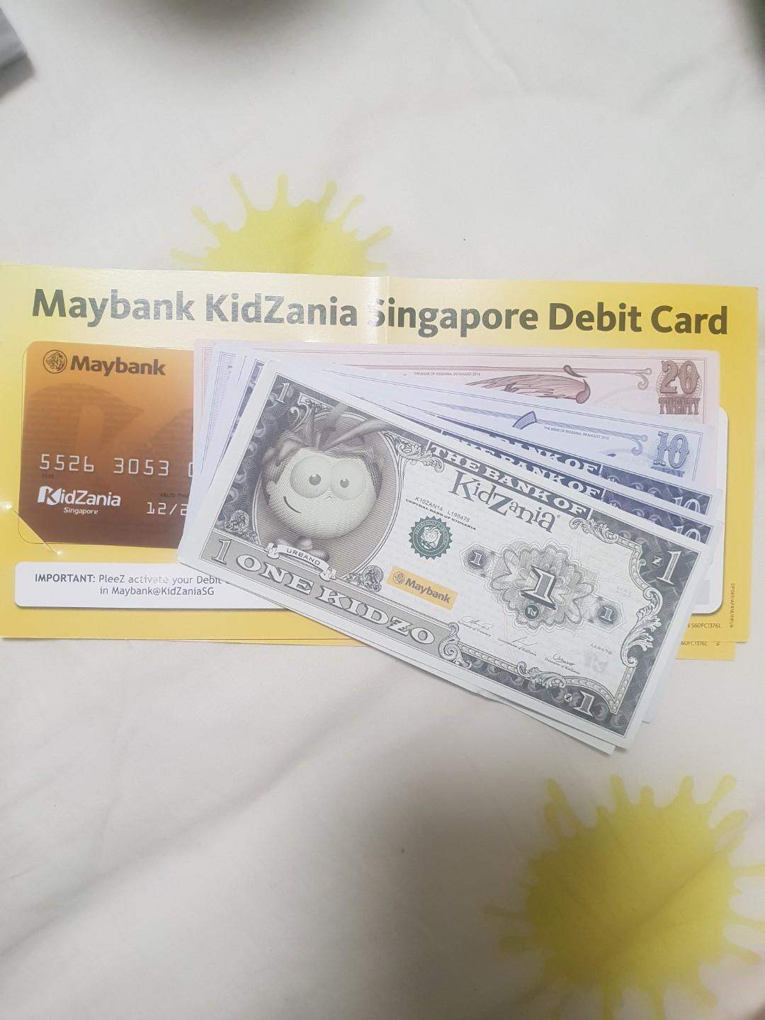 KidZania Kidzos and Maybank card, Tickets & Vouchers, Local Attractions ...