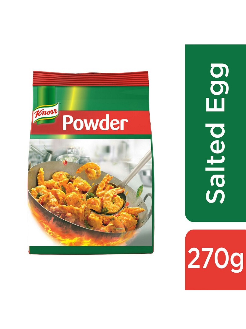 Knorr Golden Salted Egg Seasoning Powder 270g, Food & Drinks, Packaged ...