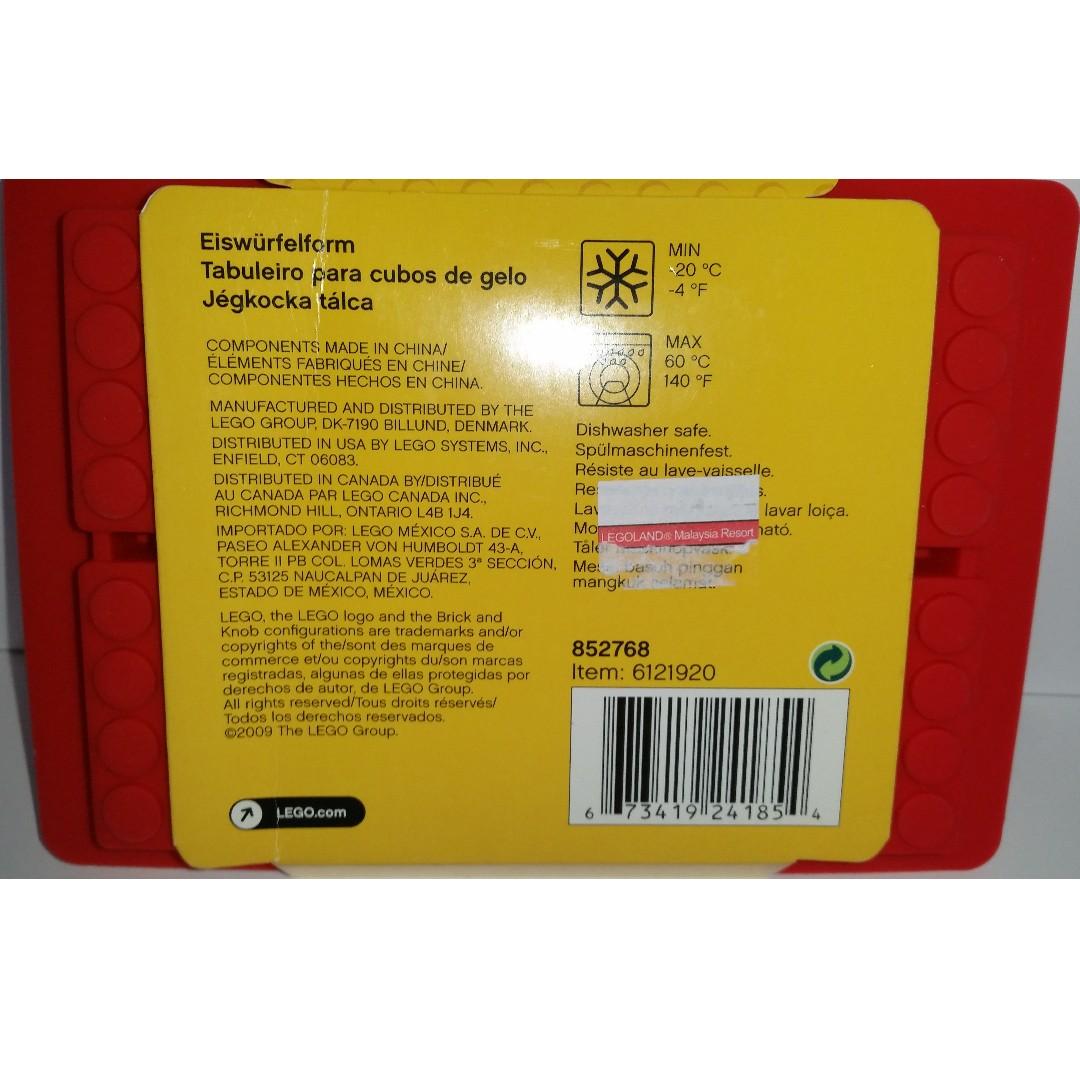 LEGO Land Ice Cube Tray - Red Legos Blocks, Furniture & Home Living ...