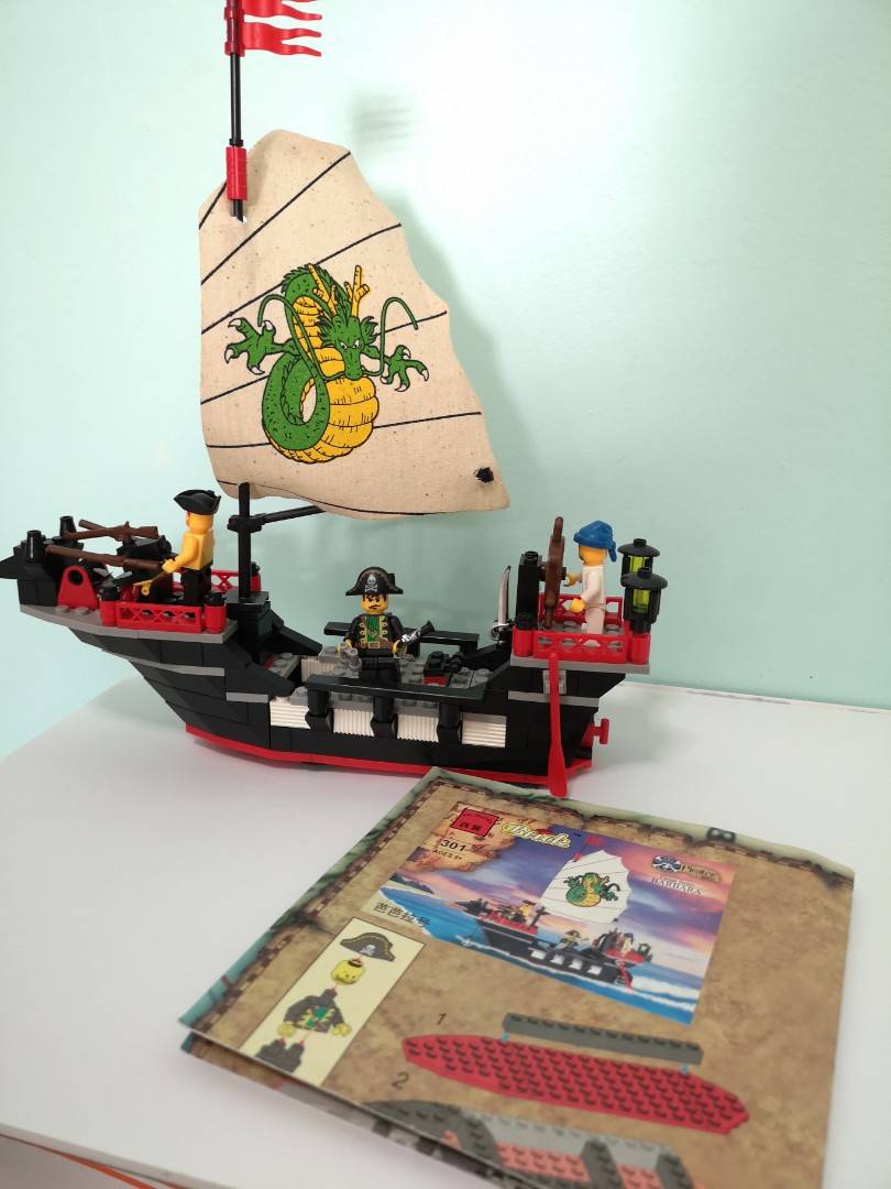 LEGO Pirate Ship, Hobbies & Toys, Toys & Games on Carousell
