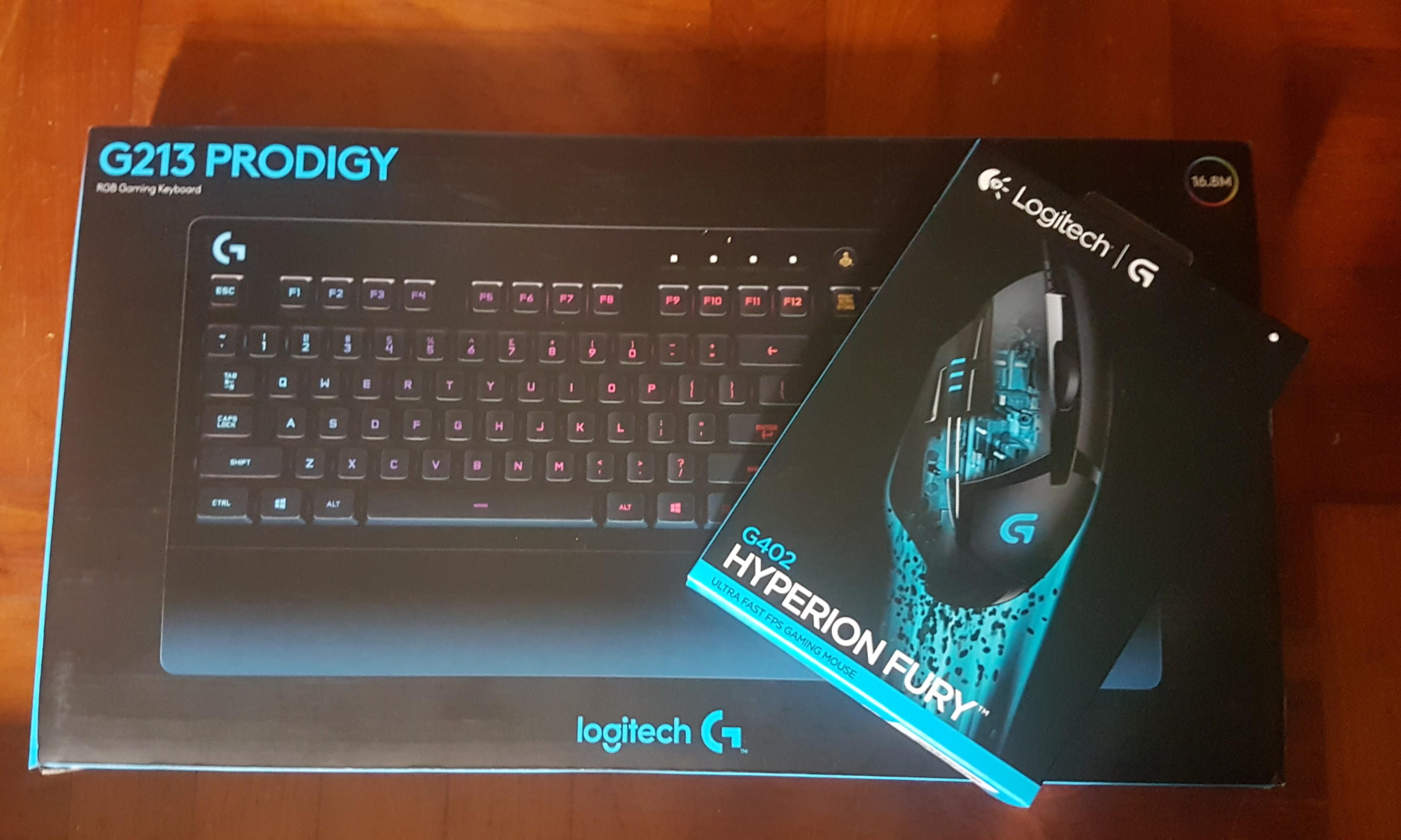 Logitech Bundle keyboard + mouse, Computers & Tech, Parts & Accessories ...