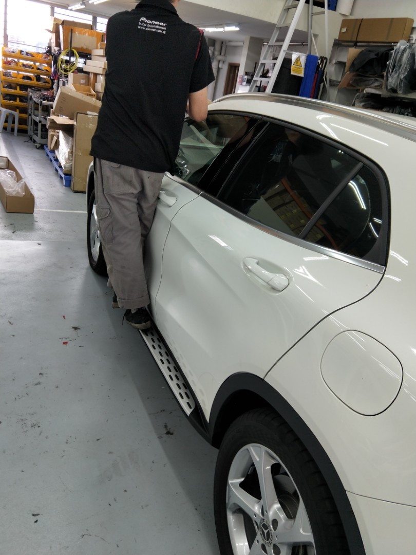 Mercedes-benz GLA Aluminum Side step, Car Accessories, Accessories on ...