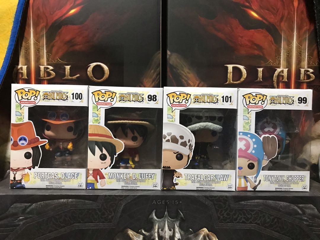 One piece Funko series, Hobbies & Toys, Toys & Games on Carousell