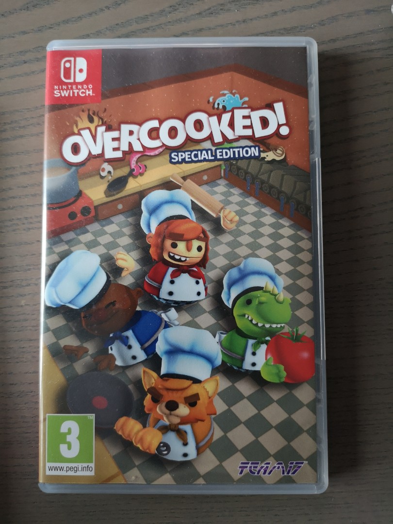 Overcooked special edition switch, Video Gaming, Video Games, Nintendo on Carousell