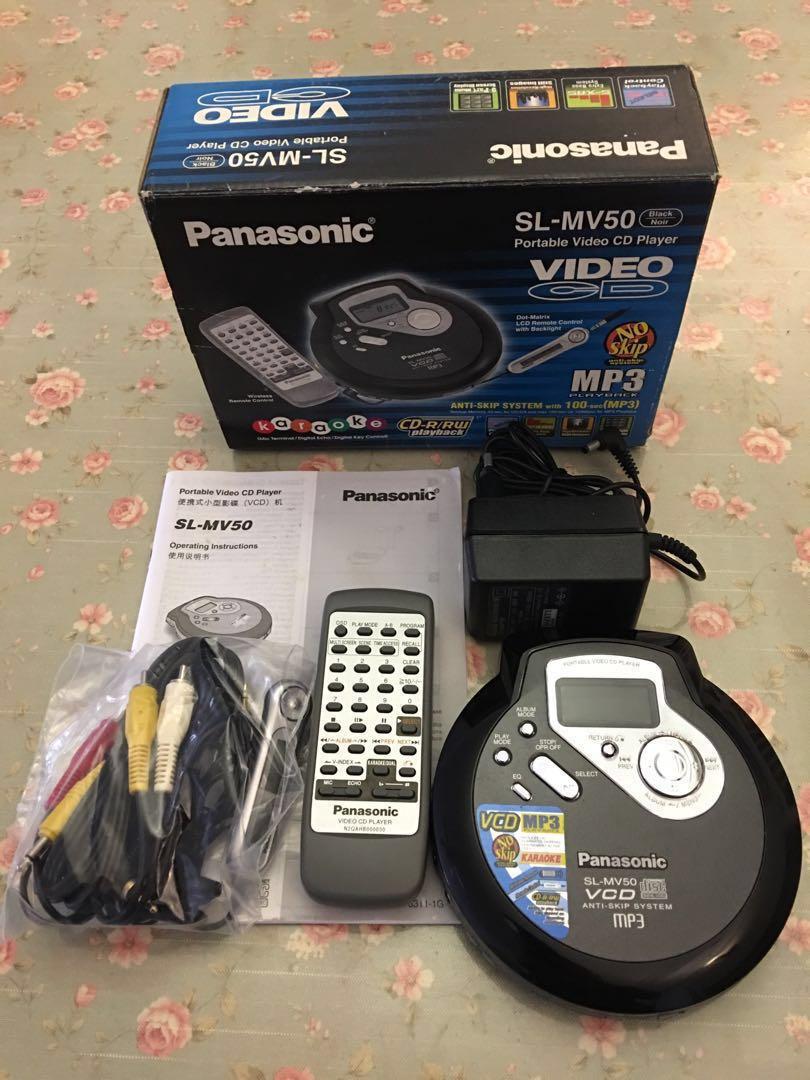 Panasonic Portable CD player, Audio, Portable Music Players on Carousell