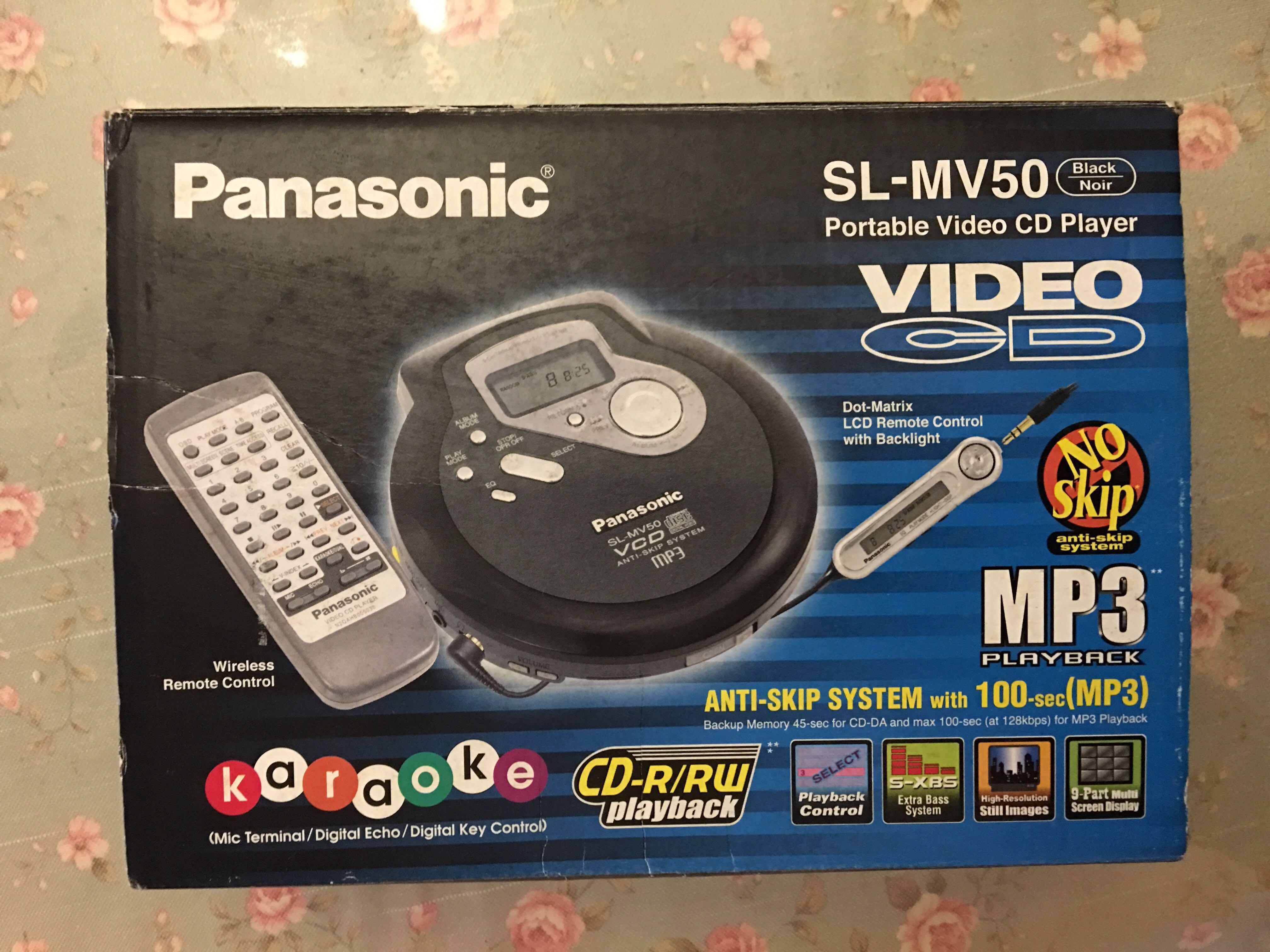 Panasonic Portable CD player, Audio, Portable Music Players on Carousell