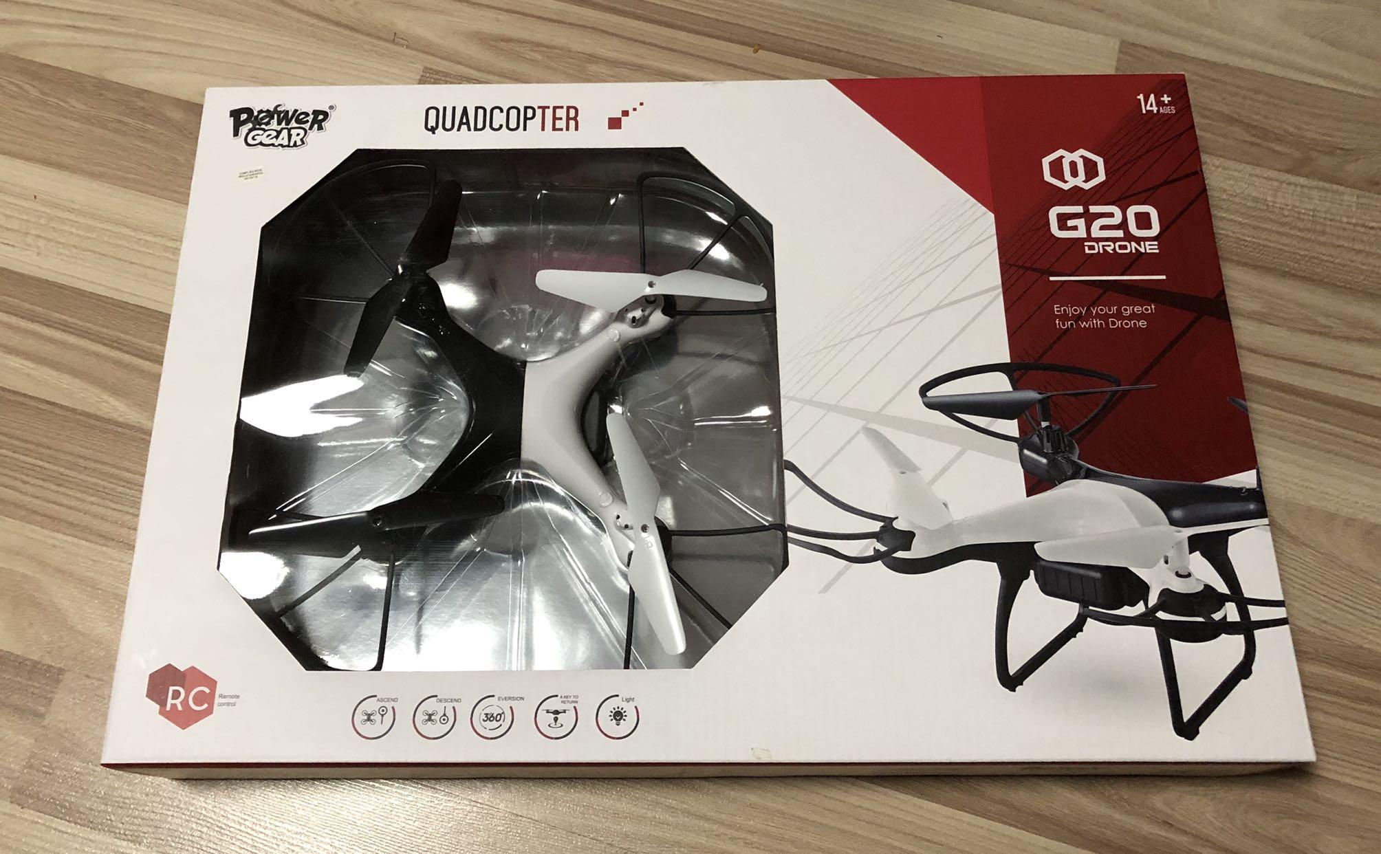 Power Gear G20 Drone Quadcopter, Hobbies & Toys, Toys & Games on Carousell
