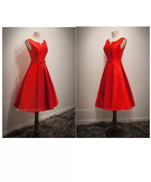 Red dinner gown, Women's Fashion, Dresses & Sets, Evening dresses ...