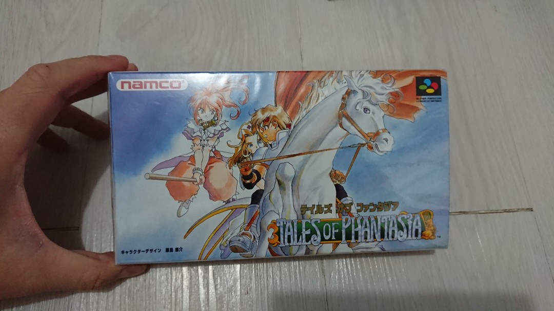 SFC 超級任天堂 Namco Tales of Phantasia 48M 大作 （Super Nintendo 超任）, 電子遊戲, 電子遊戲, Nintendo 任天堂 - Carousell