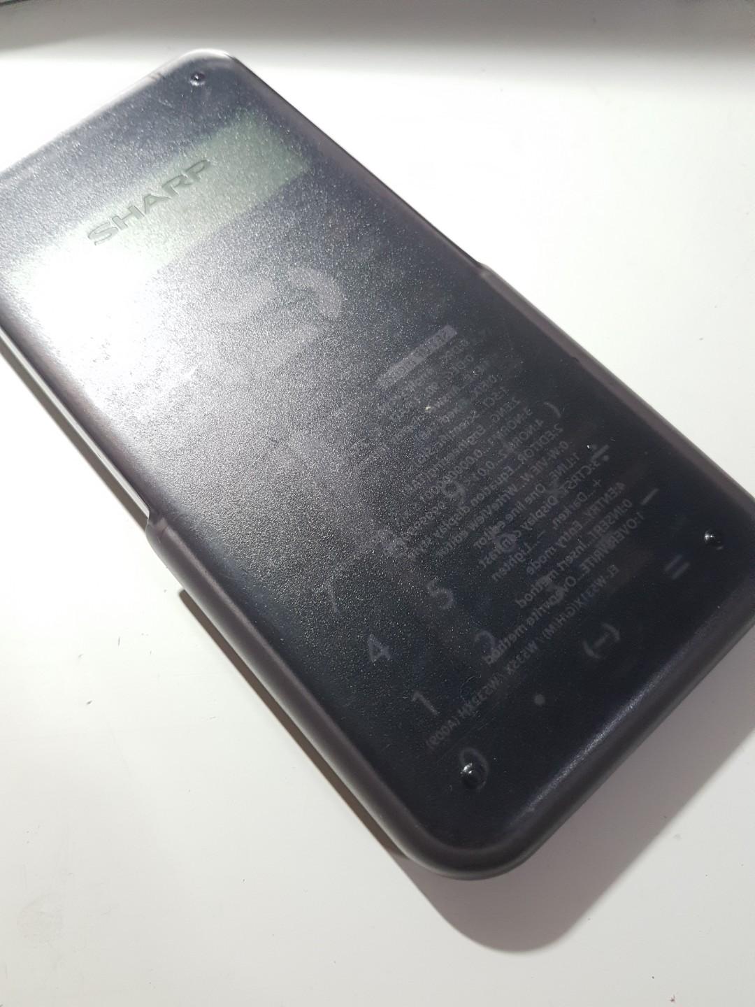 Sharp Calculator (EL-W531XM), Computers & Tech, Office & Business ...