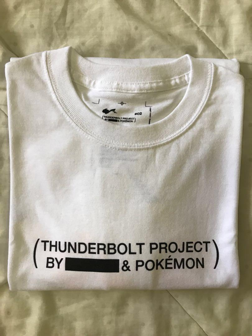 Thunderbolt Project Pokemon Fragment Design Tee White Flash, Men's ...