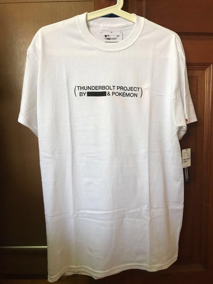 Thunderbolt Project Pokemon Fragment Design Tee White Flash, Men's ...
