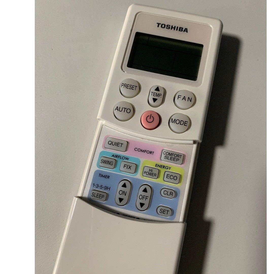 Toshiba Aircon Remote Control, TV & Home Appliances, Air Conditioners ...